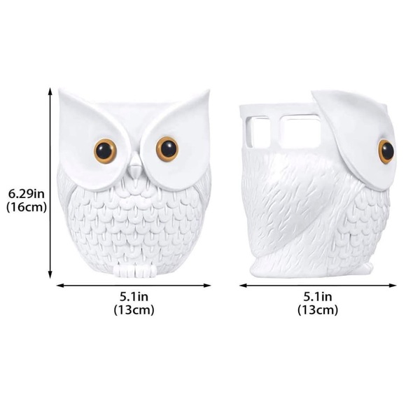 Other | Ceramic Owl Statue Figure Amazon Alexa Echo Speaker Stand Mount ...